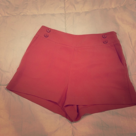 Forever 21 | Shorts | Shorts In Cherry Color | Poshmark